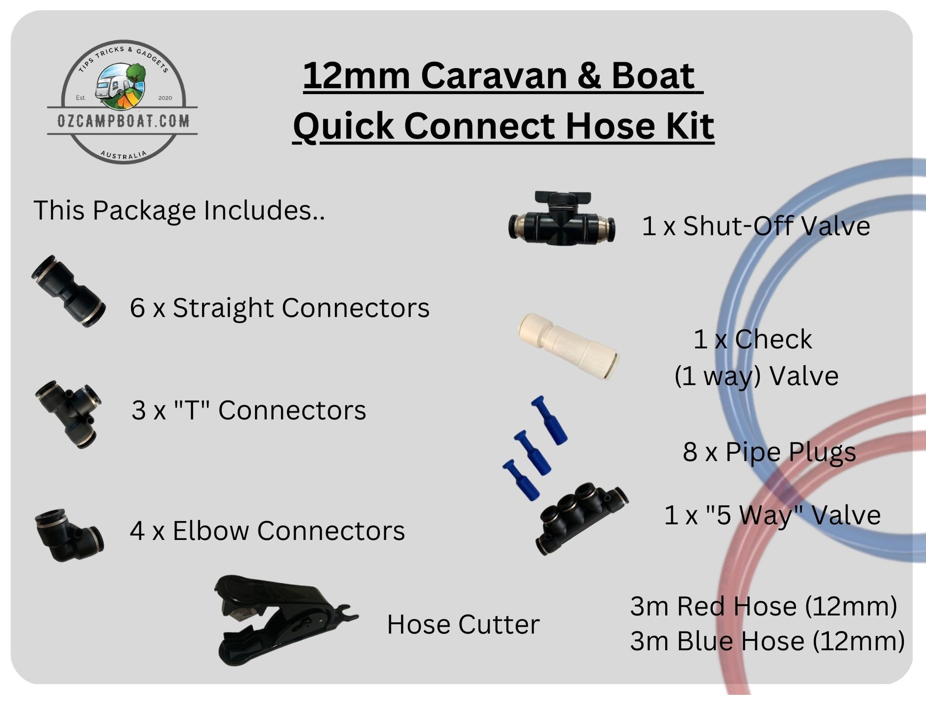 Boat & Caravan Ultimate Repair Kit - Oz Camp n' Boat
